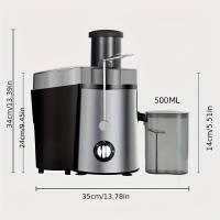 China Household All In One Juicer Machine 85mm Wide Chute Stainless Steel 3 Speed for sale