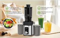 China Cold Press Juicer Masticating Juicer Cold Press System Large Chute For Fruit And Vegetable for sale