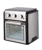 China Stainless Steel Air Fryer Oven 14L 1500W Dual Fan Multi Cooking Presets for sale