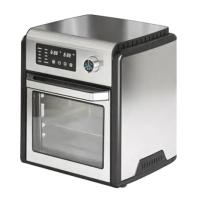 China Stainless Steel Air Fryer Oven 14L 1500W Dual Fan Multi Cooking Presets for sale