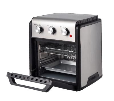 China Stainless Steel Air Fryer Oven 14L 1500W Dual Fan Multi Cooking Presets for sale