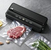 China Compact Vacuum Sealer Machine 200W Strong Suction  Dry / Wet Mode Built In Cutter for sale