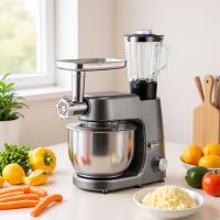 China 1400W 6-Speed Commercial Blender 5-10L Large Capacity Stainless Steel Food Processor for sale