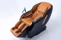 China Intelligent 3D Dual-Rail Massage Chair 8-Year Hydrolysis-Resistant PU Leather with Graphene Heat Therapy for sale