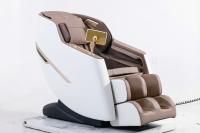 China Graphene Heated L-Track Massage Chair Zero Gravity with 10-30 Min Timer and Bluetooth Audio for sale