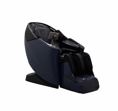 China Intelligent 4D Dual L-Track Massage Chair with Graphene Heat Therapy and Qi Wireless Charging for sale
