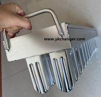 China Brine tank ice cream popsicle moulds tray customized size stainless steel frozen ice moulds tray with stick holder for sale