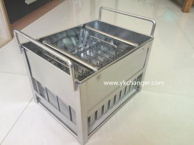 China stainless steel ice cream maker mold 40pieces ice lolly mould popsicle mold 4oz for sale