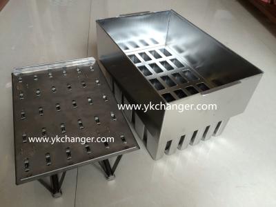 China Popsicle stick mold holanda hollanda stainless steel with stick holder freezer manual for sale