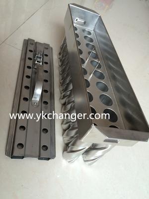 China Frozen ice cream mold stainless ice lolly mold high quality with extractor top qualty for sale