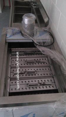 China Freezing popsicle machine ice cream maker for basket mold or tray mold for sale