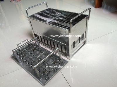 China Popsicle molds ice cream molds ice pop molds commercial use with stick extractor for sale