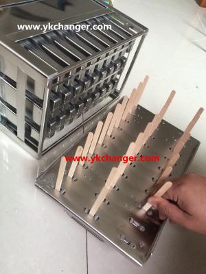 China Popsicle ice cream mold stainless steel paleta best quality CE approved for sale