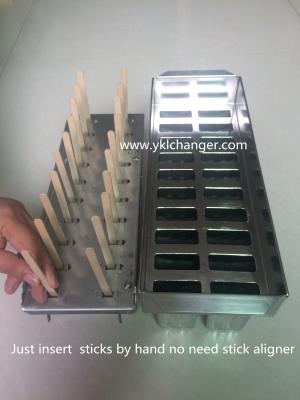 China stainless steel ice cream mould ice lolly mould ice pop mold popsicle mold for sale