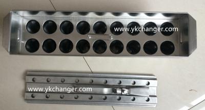 China Stainless steel popsicle mould drill spiral shape ice cream mould ice lolly mould for sale