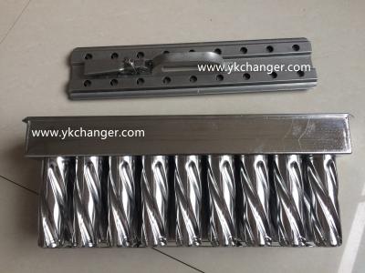 China Stainless steel frozen pop mould drill spiral shape ice lolly mould ice cream mould for sale