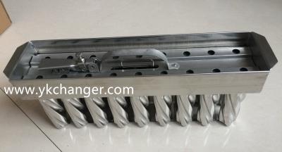 China Steel ice cream mould ice popsicle mold drill shape 95ml semi industrial commercial use for sale