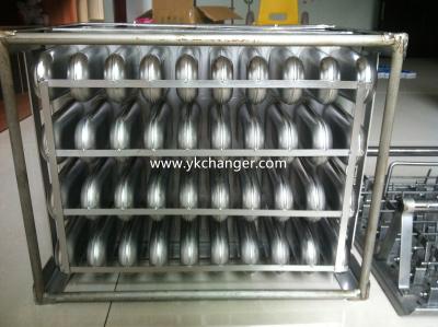 China Glycol freeze ice cream mold commercial use stainless steel 4x10 40pieces with extractor for sale