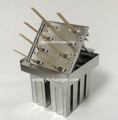 China Stainless steel popsicle molds DIY home use food grade high quality with stick holder for sale