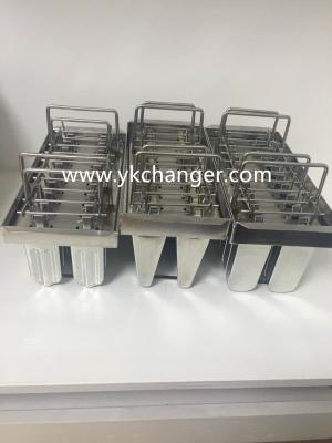 China Freezer ice cream mold stainless steel freezer use only 5 different size for you to select for sale