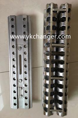 China Ice pop molds stainless steel popsicle molds 2X14 28mold 63ml brida ataforma type with plain stick holder for sale