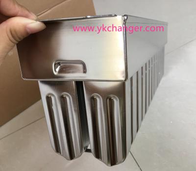 China Ice freeze moulds stainless steel 304 28mold 63ml brida ataforma type with plain stick holder high quality for sale