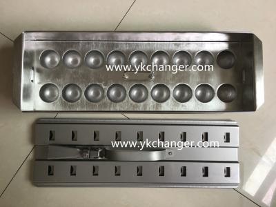 China Ice cream design mold  ice lolly mould customized 2x9 23ml bombom ataforma type with stick holder high quality for sale