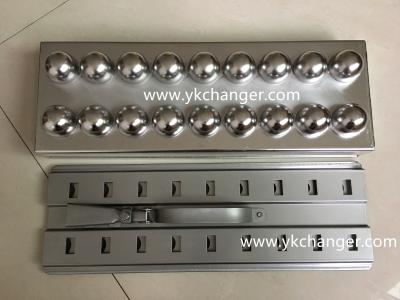 China Ice cream ice lolly mould design customized 2x9 23ml bombom ataforma type with stick holder high quality for sale