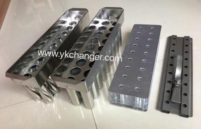 China Stainless steel frozen popsicle molds lolata stampe 2x9 95ml drill and 117ml lolly bar ituzinho with stick extractor for sale