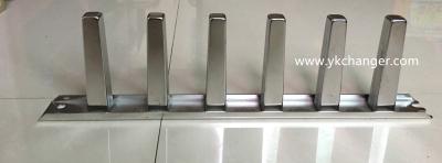 China Ice cream popsicle mold strips for vitaline machine 6molds stainless steel 304 316 industrial use high quality hot sale for sale