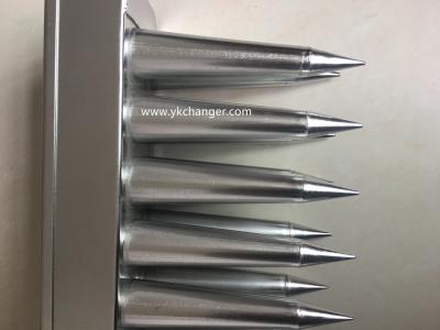 China Ice cream moulds kulfi candy ice lolly moulds  set stainless steel 2x9 18cavities 76ml with stick extractor high quality for sale