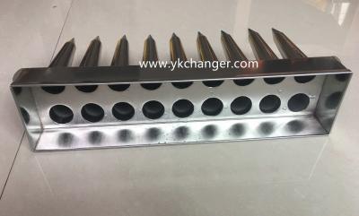 China Stainless steel ice lolly kulfi moulds ice cream moulds 2x9 18cavities 76ml with stick extractor high quality for sale