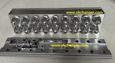 China Mini ice pop molds small popsicle molds for kids stainless steel food grade 2X9 18sticks with stick holder for sale