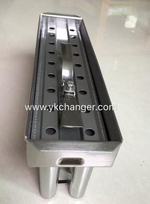 China Stick ice lolly popsicle moulds stainless steel 2x9 18cavities 35 to 100ml with stick holder plasma robot welding for sale