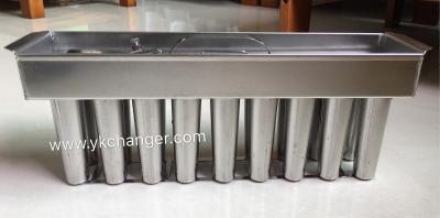 China Stick ice moulds stainless steel popsicle molds 2x9 18cavities 35 to 100ml with stick holder plasma robot welding for sale