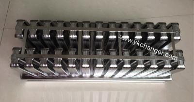 China Hard ice cream moulds popsicle molds 2X13 106ml robotic welding high quality with stick holder commercial use for sale
