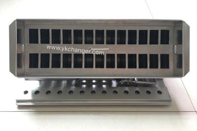 China Stainless steel ice pop molds magnum form ice molds commericla 86ml 2X13 ataforma type with stick holder commercial use for sale