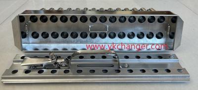 China Mini ice pop molds stainless steel ataforma ice lolly moulds brazil type 2X14 28cavities with stick holder for sale
