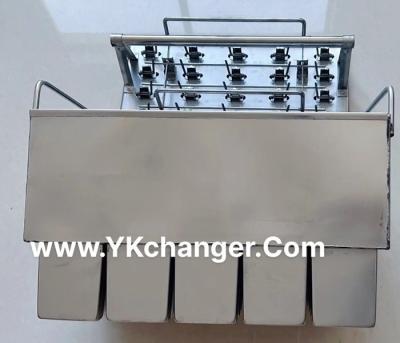China Sandwich ice cream molds stainless steel frozen ice pop molds with square shape 104ml with lids for sale