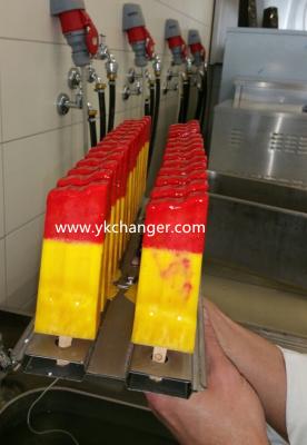 China Customized ice lolly molds stainless steel ice cream molds 2x13 26cavities 94ml including stick extractor commercial use for sale