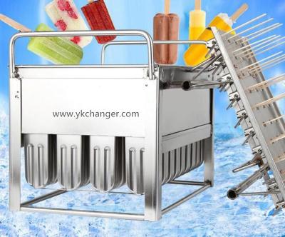 China Stainless steel popsicle molds high quality plasma robot welding 40pieces with stick holders hot sale 99USD per set for sale