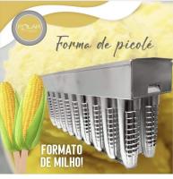 China Stainless steel ice pop molds corn shape ice cream molds corn popsicle molds with stick holder for sale