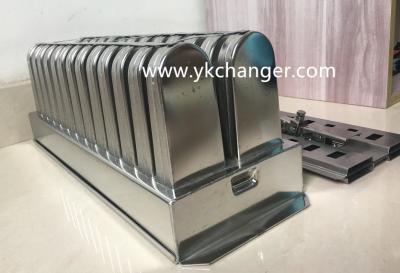 China Stainless steel popsicle molds commercial use 2x13 108ml 26sticks with extractor high quality for sale
