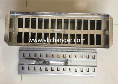 China Stainless steel ice pop molds commercial use 2X13 86ml mini paletas robot welding high quality for sale