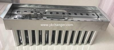 China Stainless steel popsicle molds commercial use 2x13 26sticks 83ml with stick holder ataforma type for sale