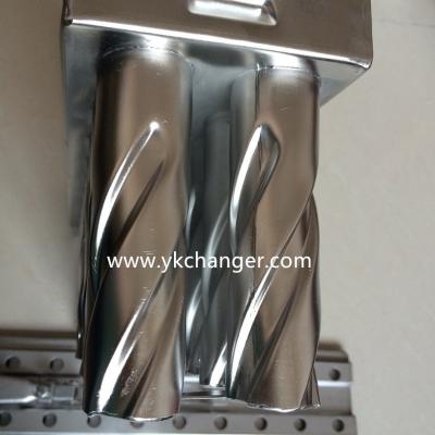China Ice popsicle molds ice pop molds stainless steel 2x9 18STICKS 85ml Drill shape with stick extractor for sale