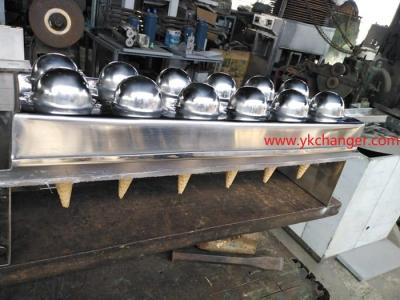 China Cone ice cream molds stainless steel customized ice cream molds gelato molds for ice cream cone for sale