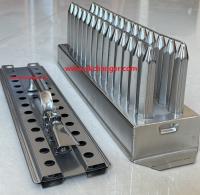 China Pencil shape ice pop molds ice popsicle molds 2X14 28sticks 30ml small ice lolly moulds stainless steel brazil type for sale