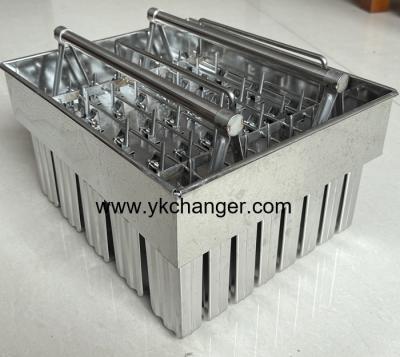 China Hollanda Paleta ice cream Mold popsicle paleta ice molds High quality paletas mold box stainless steel for sale