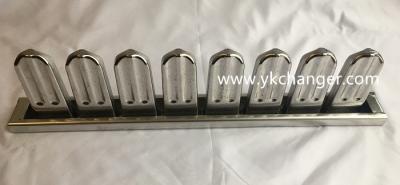 China Customized Oval Type Stick Ice Cream Machine Mold strips 8Lane combined ice molds lines industrial use for sale